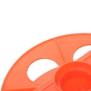 Homeon Wheels Cord Storage Reel with Handle Driven Easy to Use with Carrying Bag