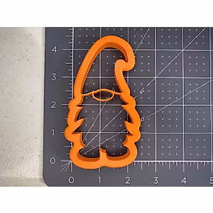4" Gnome Cookie, Fondant, Clay and PlayDoh Cutter