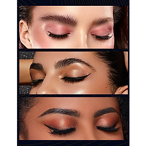 Eyebrow Soap Eyebrow Wax Kit - Clear Brow Styling Wax for Fluffy Brows, Waterproof Eye Brow Gel, Brow Soap, Long Lasting Eyebrow Makeup for Lamination Effect (Set A)