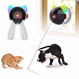 AUKL Cat Laser Toys for Indoor Cats, Motion Activated Interactive Cat Toys & Dog Toys
