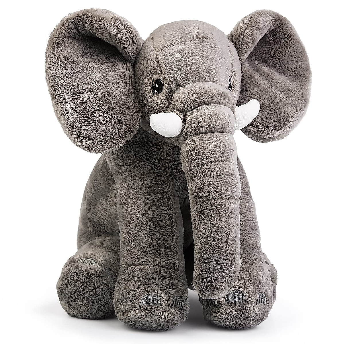Stuffed Elephant Plush Animal Toy (12 x 9 x 15 inch)