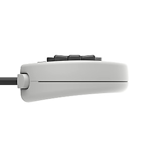 Retro-Bit Legacy 16 Wired USB Controller - Features Home, SS & ZL/ZR Buttons - for Switch, PC, MacOS, RetroPie, Raspberry Pi - Classic Grey