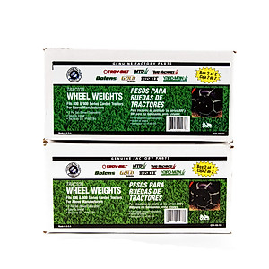 Arnold OEM-190-784 100lb Wheel Weight Set, 100 lb