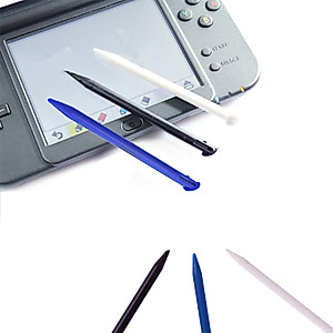 YouU 6 Pcs Colorful Plastic Replacement Touch Screen Stylus Pen, Compatible with Nintendo New 3DS XL, New 3DS LL