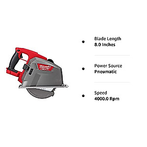 Milwaukee M18 FUEL 18-Volt 8 in. Lithium-Ion Brushless Cordless Metal Cutting Circular Saw (Tool-Only)