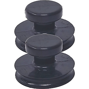 VANZACK Singing Bowl Replacement Part 2pcs Buddha Sound Bowl Lifting Handles Replacement Suction Cups for Singing Bowl Suction Cup Handle