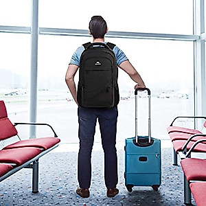 Matein Business Travel Backpack, Extra Large TSA Friendly Work Backpack with USB Charging Port and Laptop Compartment,Water Resistant College School Backpack for Men Women Fits 17 Inch Laptop Notebook