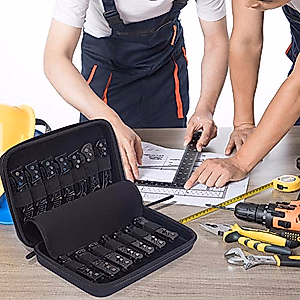 Knife Display Case, Folding Knife Holder, Knife Storage Organizer, Large Pocket Knife Storage Case, Oxford Small Knife Roll Pouch Carrier Bag for Survival Tactical Outdoor EDC Mini Knife