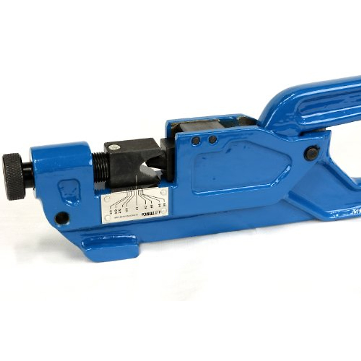 TEMCo Lug Crimper Tool TH0012-8 AWG - 0000 AWG(4/0) DIELESS Indent Electrical Battery Terminal Cable Wire 5 YEAR WARRANTY