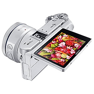 Samsung Electronics EV-NX500ZBMHUS NX500 28 MP Wireless Smart Compact System Camera with Included Kit Lens