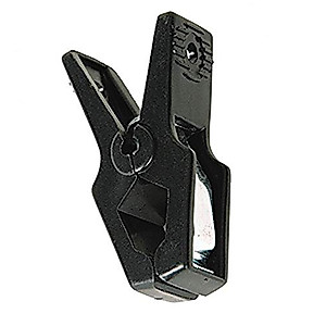 NAHANCO HC101 2" Plastic Hercules Clips, Black (Pack of 100)