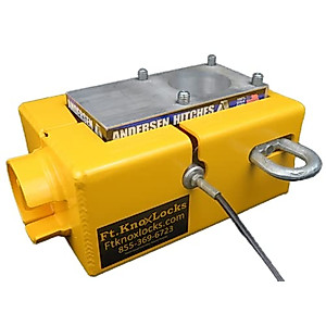 Andersen Ultimate 5th Wheel Connection Lock (Andersen Ultimate 5th Wheel W/Trimax) Yellow