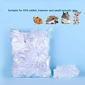 Guinea Pig Cage Litter Box Liners, Disposable Rabbit Cage Liner, Small Animal Bedding Waste Litter Pan Bags for Rabbit Bunny Hamster Hedgehog