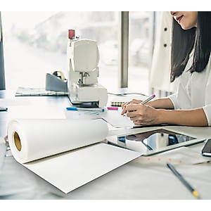 HimaPro Fusible Iron on Embroidery Stabilizer Backing 12 inch x 25 Yard Roll (Tearaway)