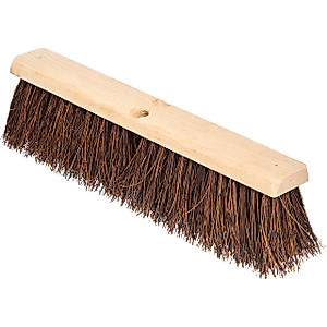 SPARTA Flo-Pac Palmyra Floor Sweep, Heavy Sweep for Cleaning, 18 Inches, Brown