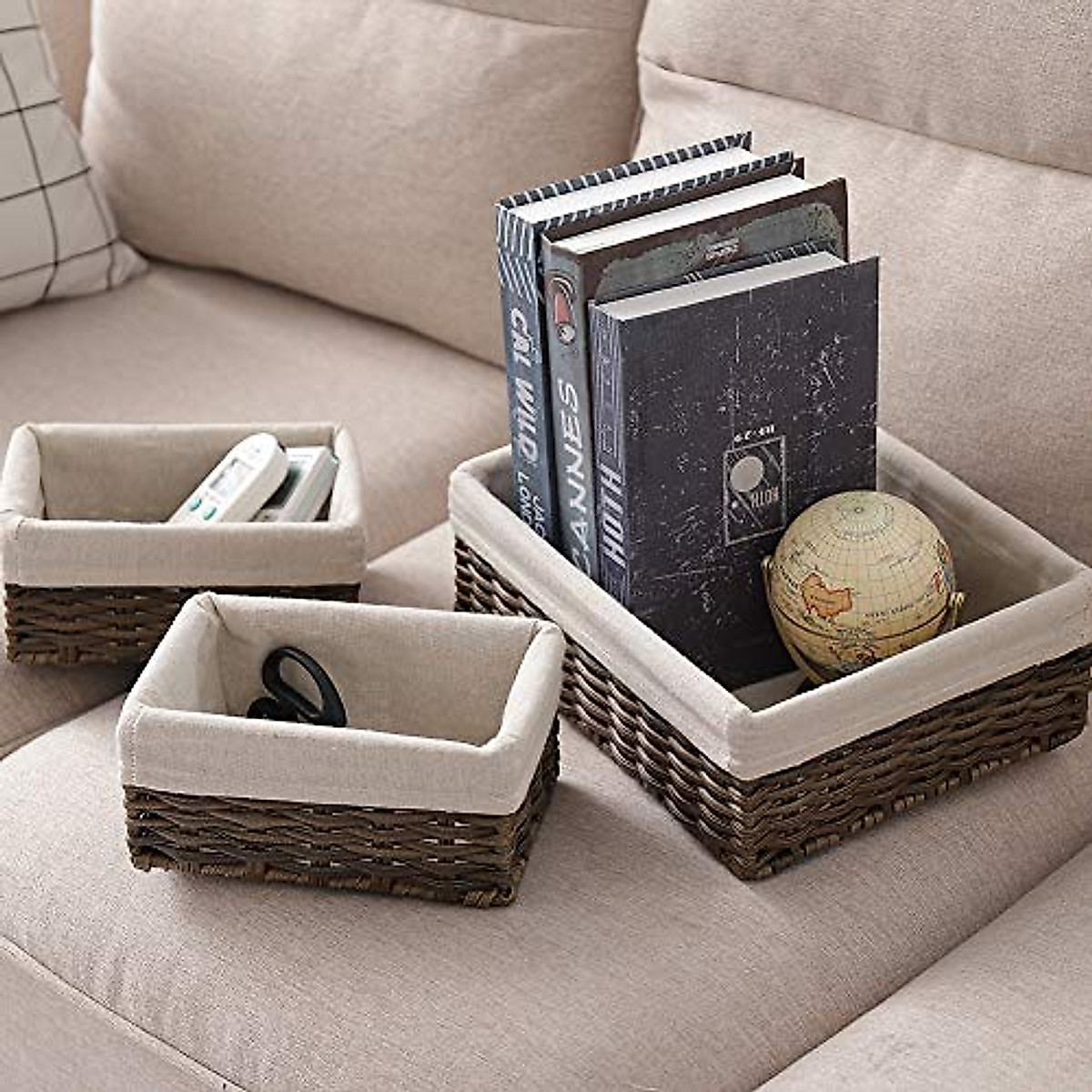 Stylish Handmade Wicker Storage Baskets for Home Organization