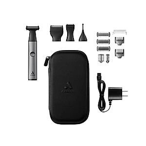 Andis 42315 inEDGE Lithium-Ion Cordless All-in-One One Blade Dual Sided Wet/Dry Trimmer for Body, Face, Ear and Nose Hair, Black