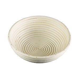 Frieling Round Proofing Basket, Brotform Bread Rising Banneton and Serving Basket, 10-Inch