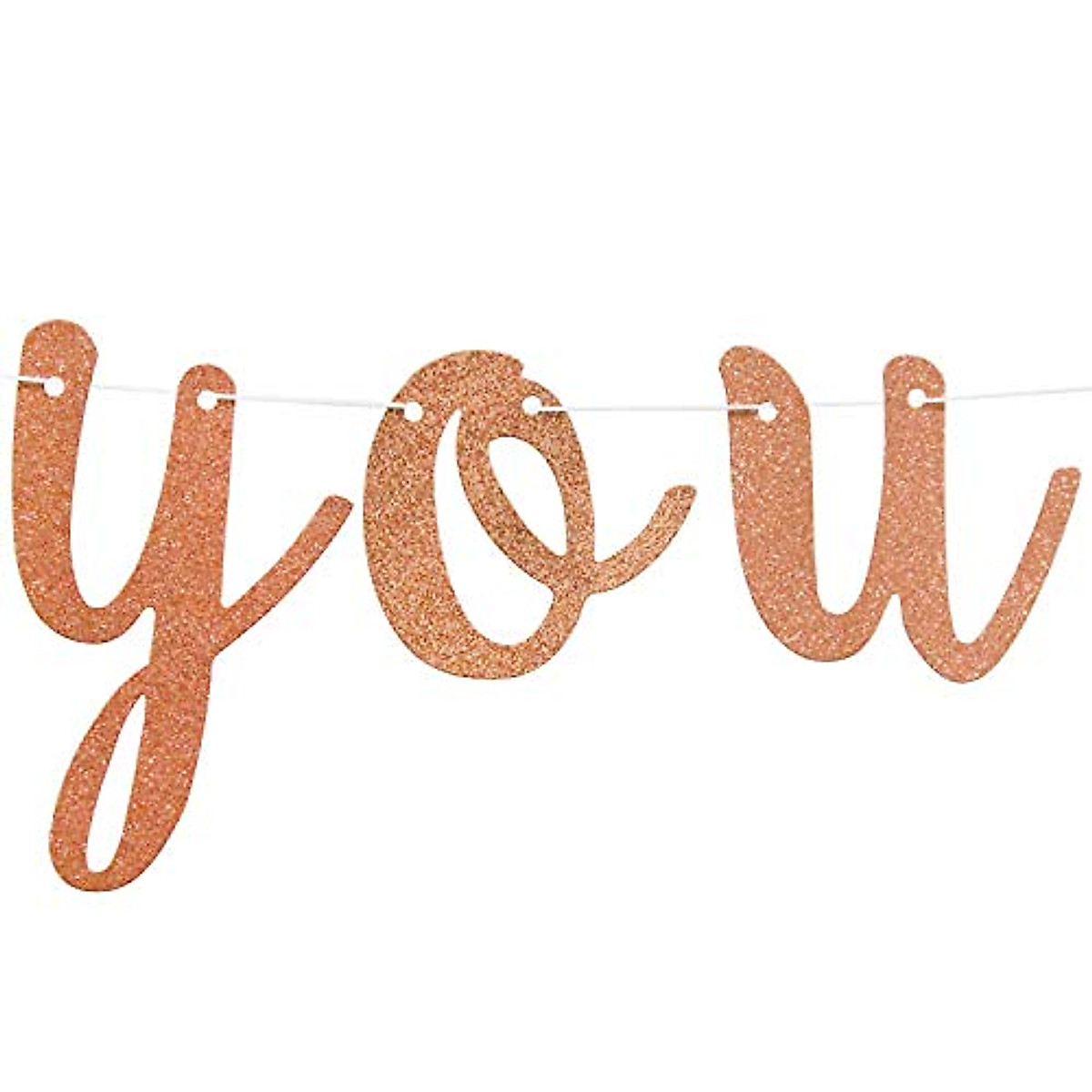 Drop Your Panties Banner - Bachelorette Banner - Lingerie Shower Banner, Wedding/Bachelorette/Birthday Party Decorations Rose Gold Glitter.