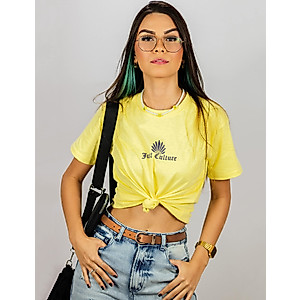 TYWestyles Womens Belt for Jeans Genuine Leather Belt Vintage Solid Brass Circle buckle Gift Box Packaging (Tan-1, Fit Waist 30（Pants 4)