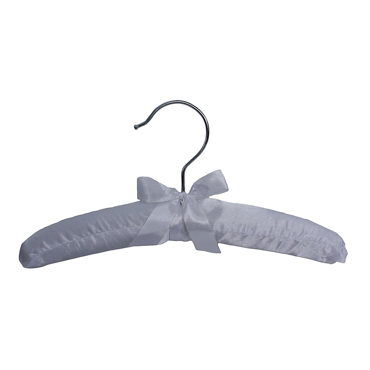 Little Things Mean A Lot Children's 10" Padded Hangers - White Metal Hook 1PK