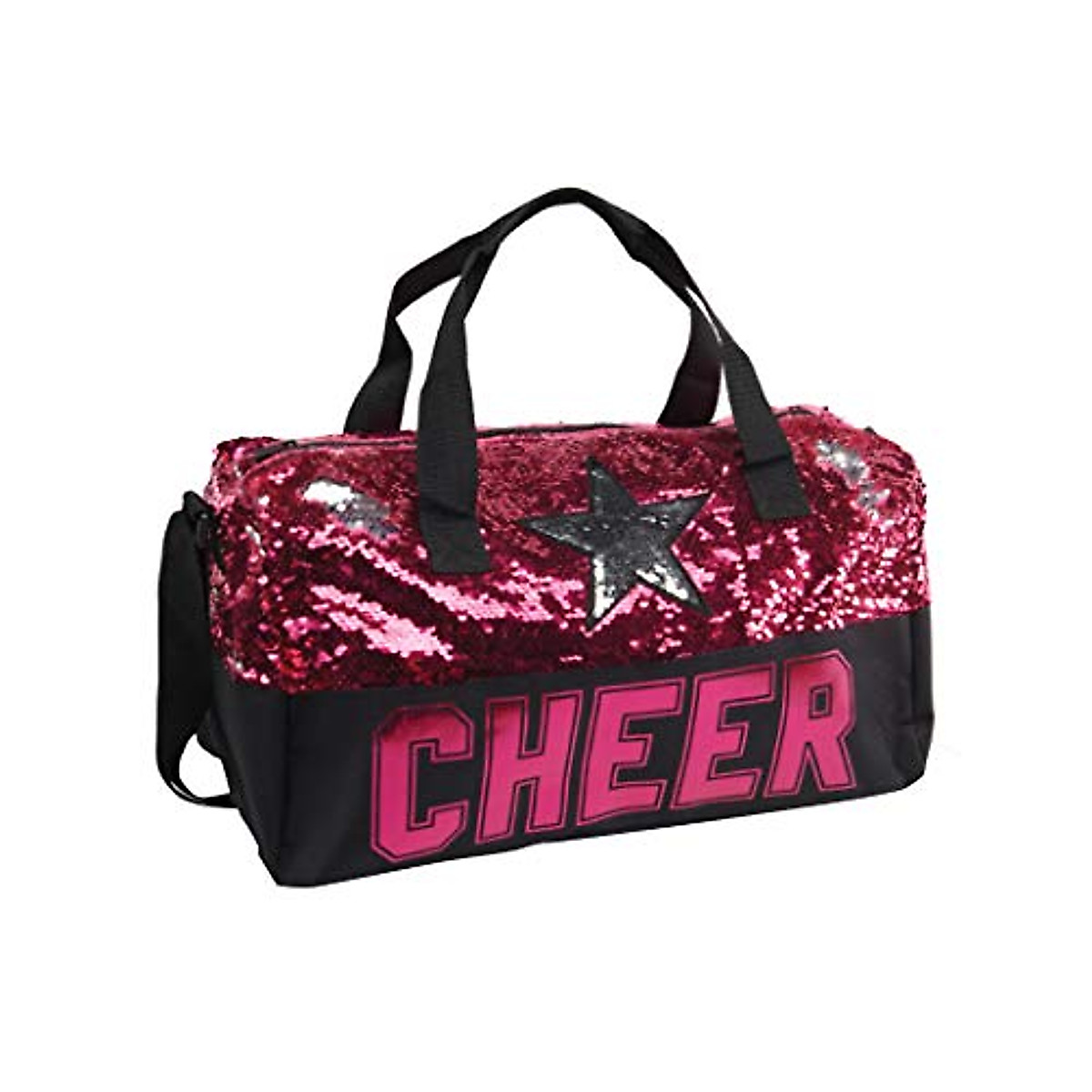 Dance Bag Danz N Motion B20526 Big Kid Pink Sequin Nylon Small Cheer