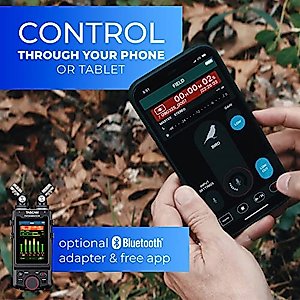 Tascam Portacapture X8 High Resolution 32-bit float Multi-Track Recorder, Portable Recorder, Field Recorder, Music, Podcast, Voice, ASMR, Podcasting