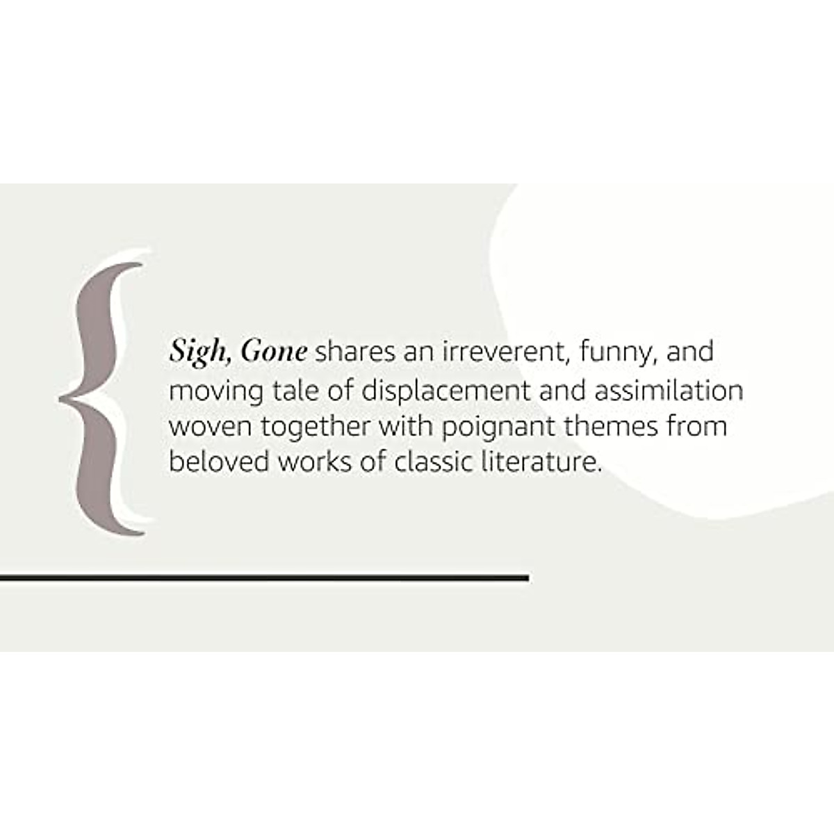 Sigh, Gone: A Misfit's Memoir of Great Books, Punk Rock, and the Fight to Fit In