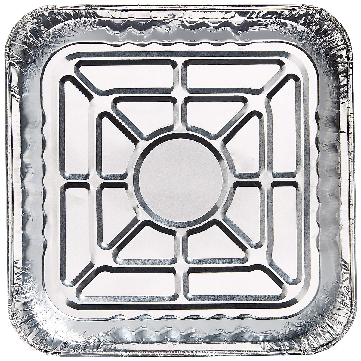 10" x 10" Strong Aluminum Square -Poultry- Baking Pans (Pack of 20) – Great For Transporting - Disposable Silver Foil Cooking Tins - Ideal for Poultry, Coffee Cakes,