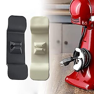 Mllkcao Kitchen Appliance Cord Winder, 2PC Kitchen Mixer Cord Organizer Space-Saving Aid Appliance Storage Wire Storage and Fixing Hider Organizer