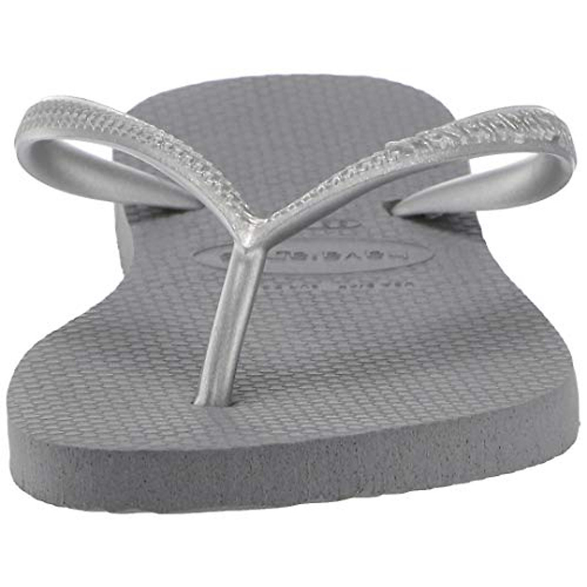 Havaianas Kid's Slim Flip Flop Sandal, Steel Grey, 3-4 M US Little Kid