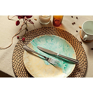 Silverware Set for 4 People, 20 Pieces - Otto Koning Frankfurt- Stainless Steel Flatware Set, Mirror Polished. Cutlery Set with Spoon Knife and Fork. Classic & Simple Design