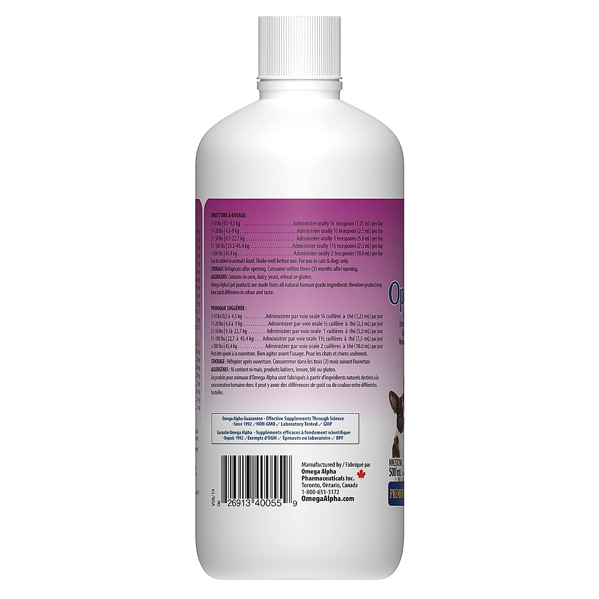 Omega Alpha - OptiPet Multi - 500ml