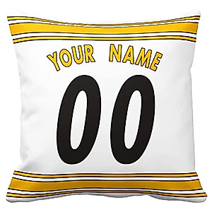 ANTKING Throw Pillow Custom Personalized Any Name and Number for Men Women Boy Gift