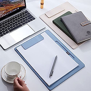 AACARB Drawer Organizer, Business Pad Folder Board Exam Writing Board Pad Board Special Clip Book Stationery Writing Pad Cardboard Signature