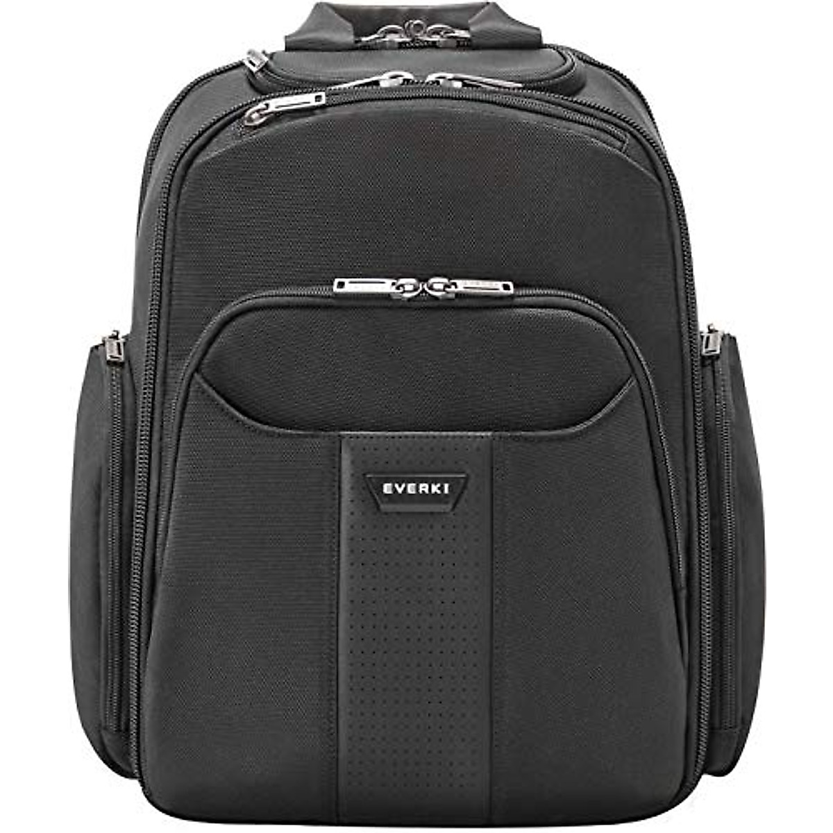 EVERKI Versa 2 Premium Business 14.1-Inch / MacBook Pro 15 Backpack, Ballistic Nylon, Travel Friendly (EKP127B) , Black