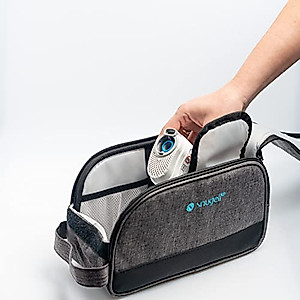 Snugell Travel CPAP Carrying Bag for ResMed AirMini Lightweight Design | Durable Fabric and Zippers | Versatile Storage Pockets and Compartments for CPAP Accessories | Includes Bag Only