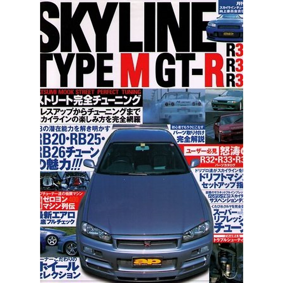 SKYLINE TYPE M & GT-R STREET PERFECT TUNING R32 R33 R34 (Japan Import)