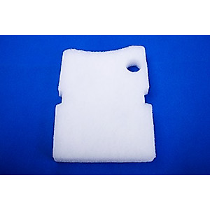 LTWHOME White Fine Filter Media Fit for Hydor Professional Canister Filter 450/600 (Pack of 12)