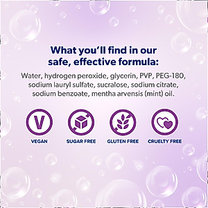 EverSmile OrthoFoam Braces Cleaner — Brushable Foam Whitens Teeth, Eliminates Bacteria, Fights Plaque and Bad Breath – Cleans Under Metal, Ceramic, Clear Brackets and Wires – 50ml