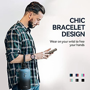 Trebo Water Bottle 64oz with Paracord Handle, Half Gallon Food-grade Double Wall Vacuum Stainless Steel Insulated Jug with Straw Spout Handle Lids, Leakproof Keep Cold & Hot, Ombre: Indigo/Black