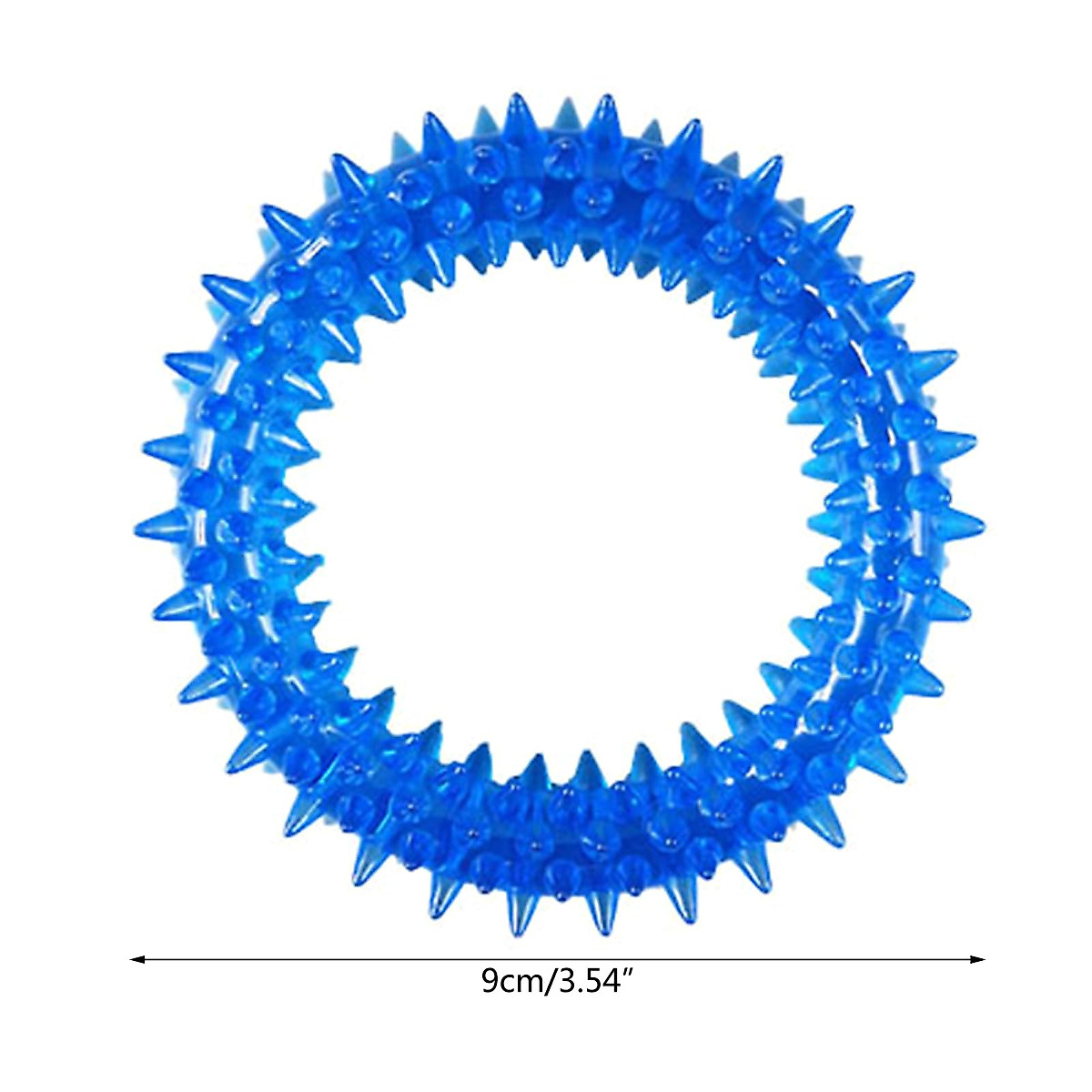 Whigetiy Pet Ring-Shape Molar Rod Durable Chew Toy Puppy Teething for Teething Cleaning Dog Ring Chew Ring Toy Teeth Cleaning Dog Teething Toy for Teeth Cleaning