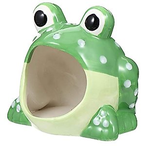 Ceramic Small Pet Hideout Ceramic Hamster House hamster hideouts hamster bed gerbil house Cool Bed: Small Chinchilla Hut Hideout