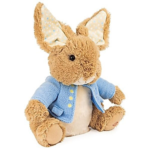 GUND Beatrix Potter Peter Rabbit Peek-a-Ears Animated Plush, Interactive Bunny Stuffed Animal, Sensory Toy for Babies and Toddlers, 11”