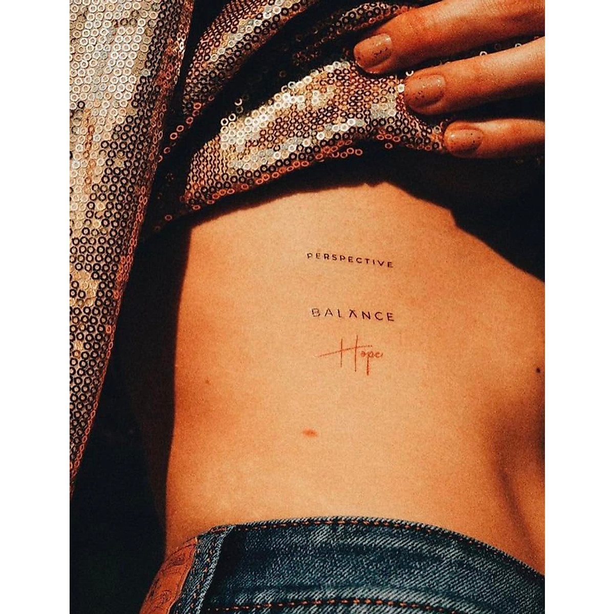 tatton.me Temporary Tattoo Set - 12 Different Designs, 4.1 x 5.8 Inch, Multi-Colored, Non-Toxic, Waterproof, Easy to Apply