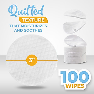 VetWipe Dog Eye Wipes, Cat Face Wipe, Gently Cleans and Removes Eyes Discharge, Crust, Booger - Tear Stain Remover for Dogs - 100 Count