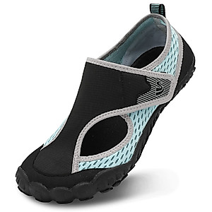 Spesoul Womens Water Shoes Barefoot Swim Beach Aqua Shoes Quick Dry for Pool Hiking Training Outdoor Water Sports 8 Women/6.5 Men