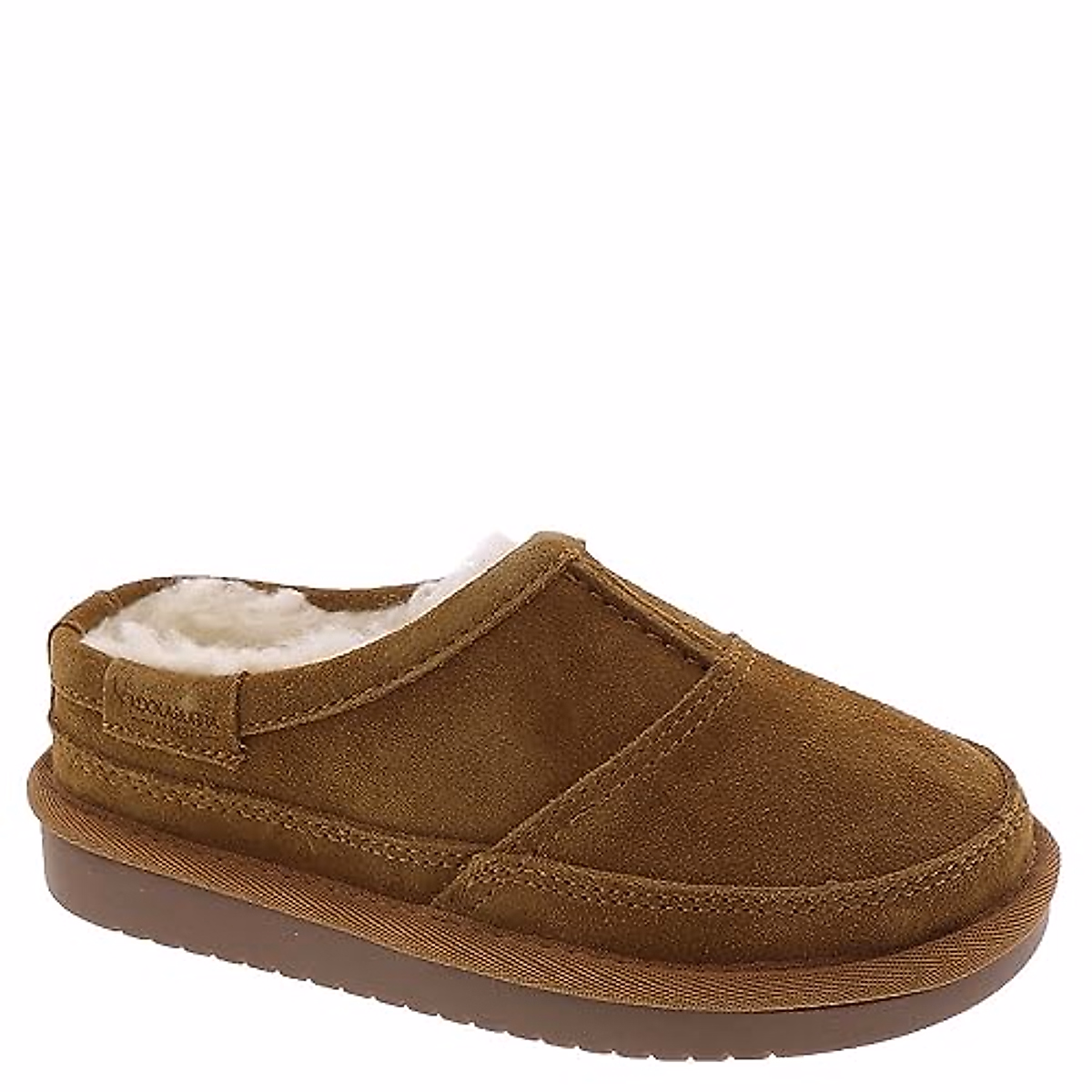 Koolaburra by UGG Kids' Braidee Slipper, Chestnut, 4