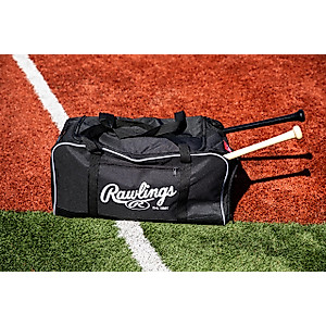 Rawlings | COVERT Duffle Equipment Bag | Baseball/Softball | Navy