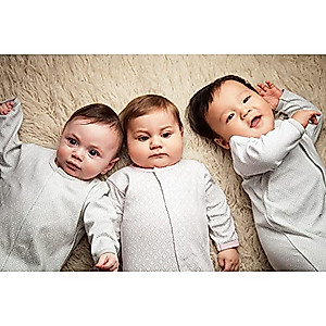 Magnificent Baby Baby Boys' Footies, Gray Diamond, 0-3M (8-12 lb)